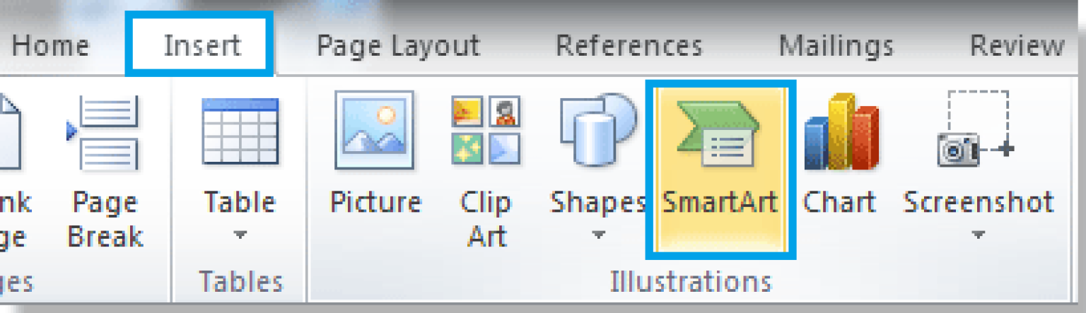 How to Insert and Create an Organization Chart in Word - Gotkey.net