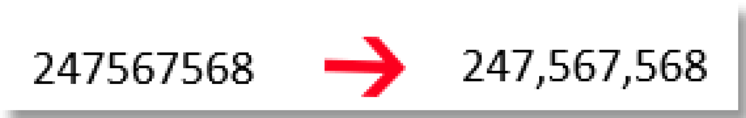 How To Add Thousand Separator To Numbers In Word Document