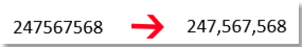 How To Add Thousand Separator To Numbers In Word Document