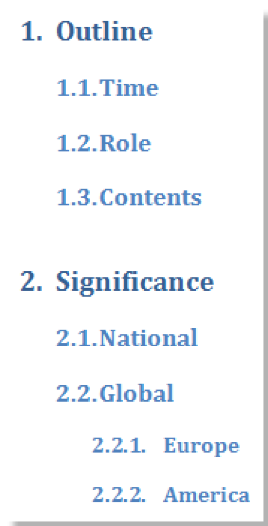 How to automatically number headings in Word? - Gotkey.net