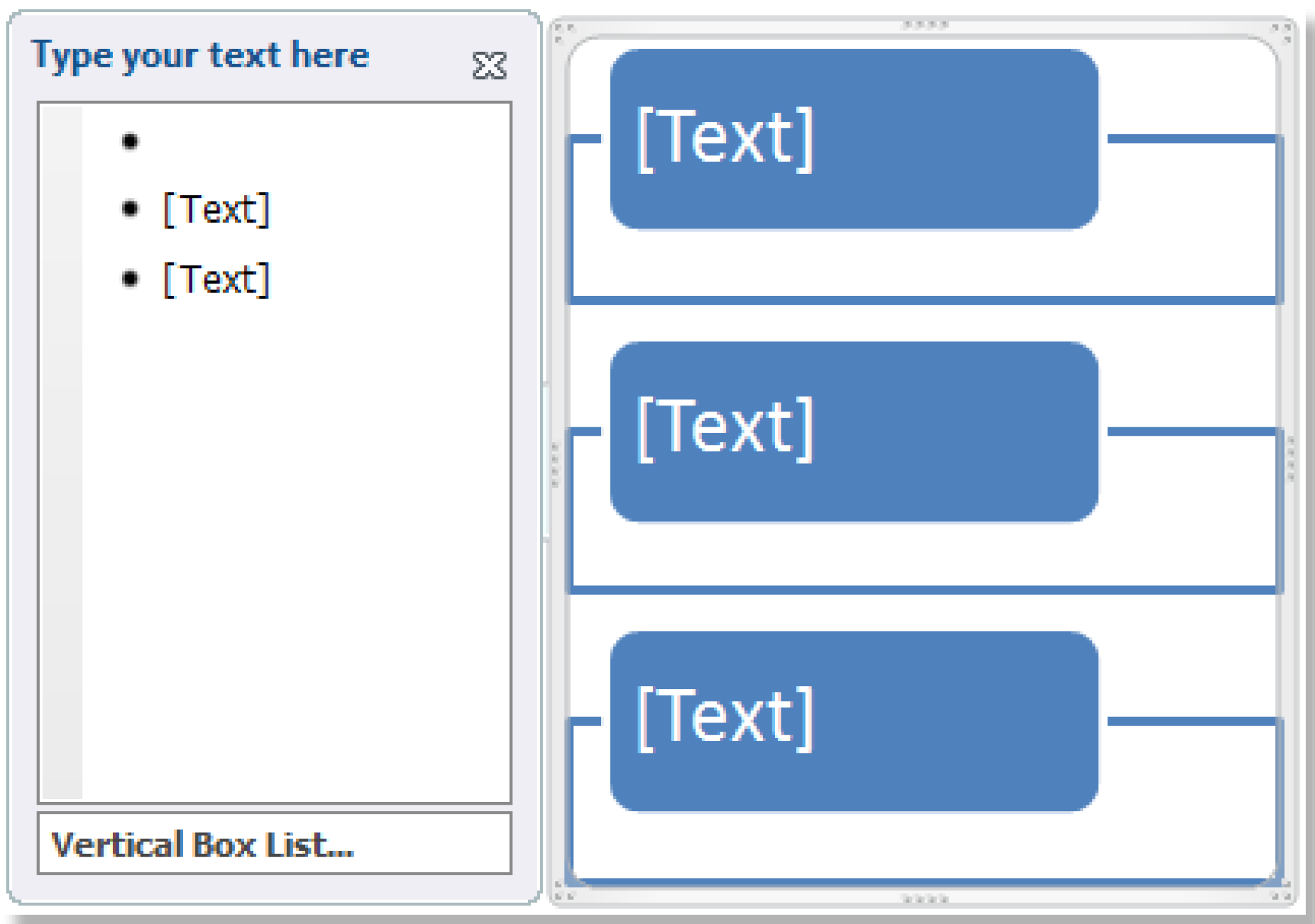 How to convert a list or multiple list to smartart in Word? - Gotkey.net