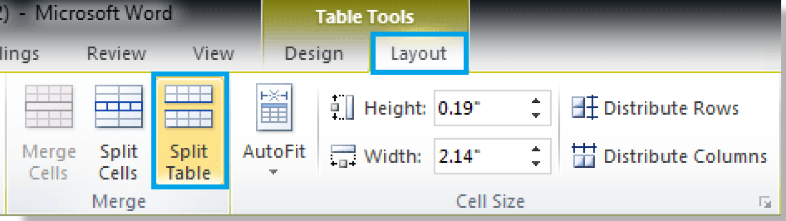 How to insert a line above a table at the top of the document? - Gotkey.net