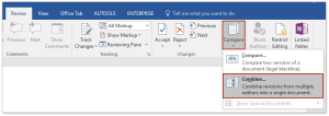 How to merge comments and changes from multiple documents in Word - Gotkey.net