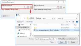 How to merge comments and changes from multiple documents in Word - Gotkey.net