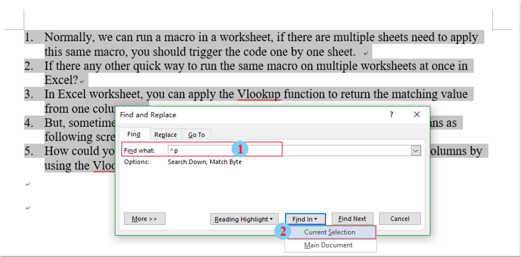 How to merge or combine multiple lines into a single paragraph in Word ...