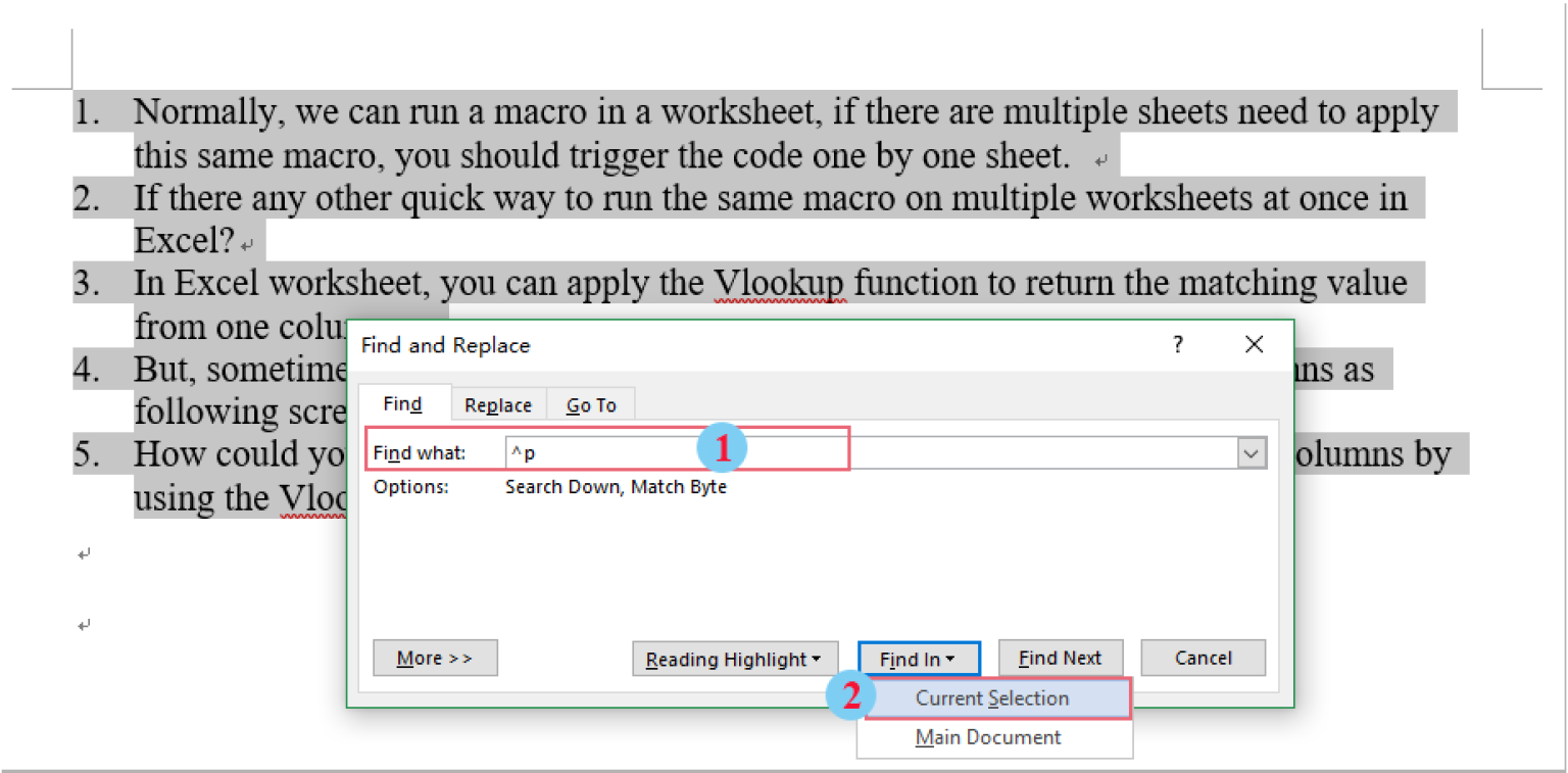 How to merge or combine multiple lines into a single paragraph in Word ...