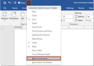 How to return to the Table of Contents in Word document? - Gotkey.net