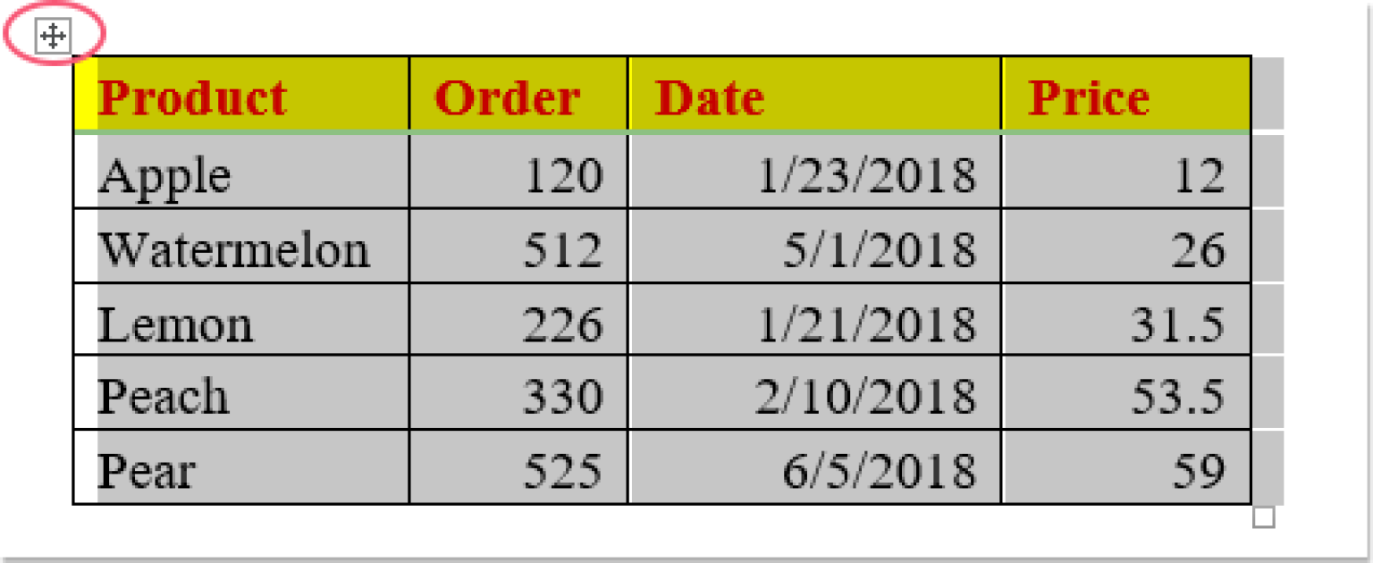 How To Transpose Rows And Columns Of Table In Word