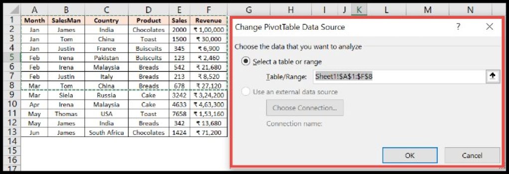 Managing Pivot Table Data Sources in Excel: A Step Guide