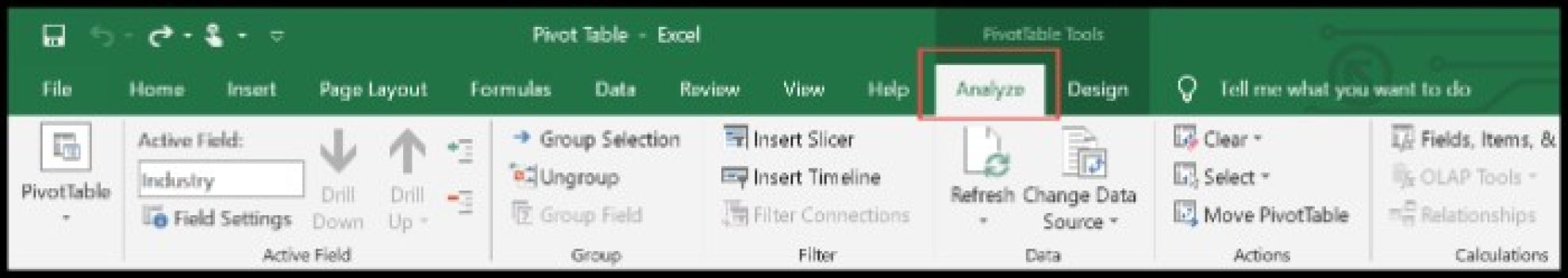Modifying Pivot Table Data Source in Excel