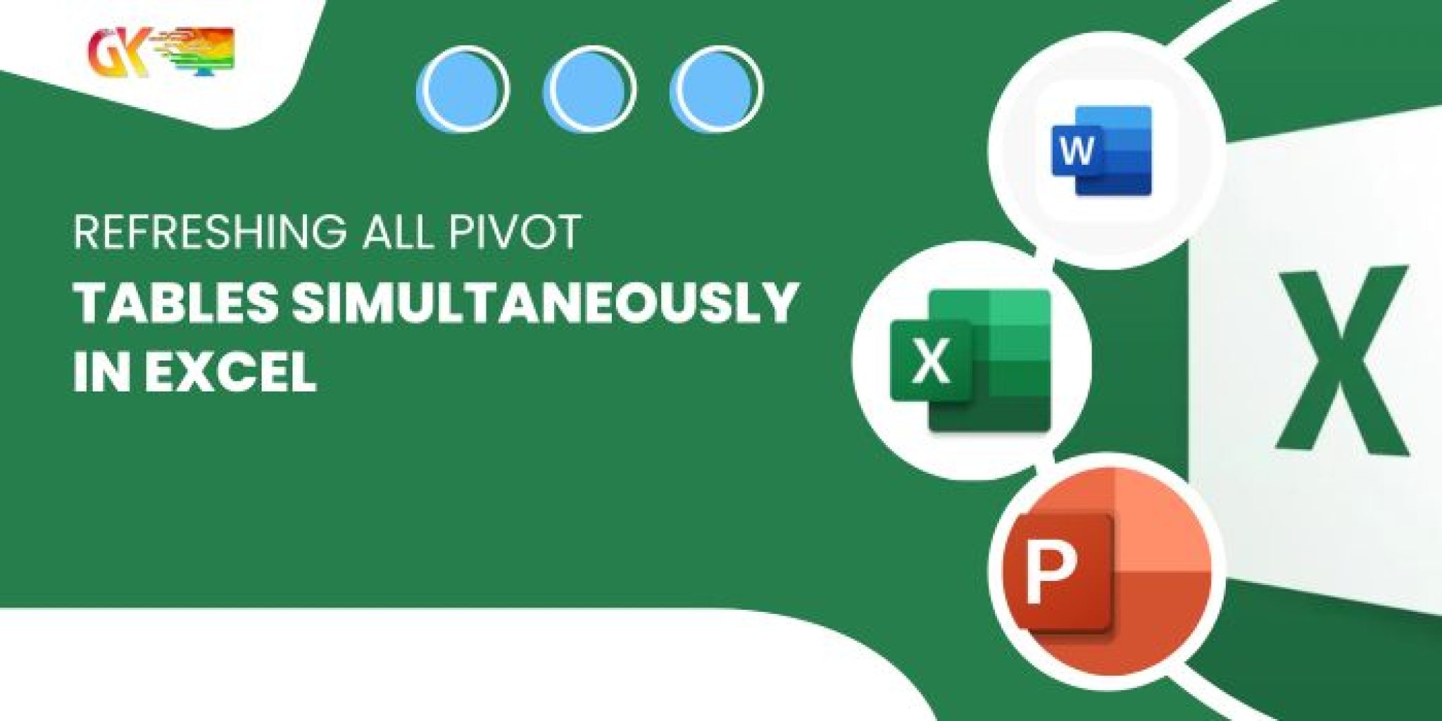 Refreshing All Pivot Tables Simultaneously In Excel refreshing-all-pivot-tables-simultaneously-in-excel