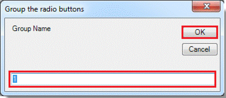 How to group radio buttons in Microsoft Word document? - Gotkey.net
