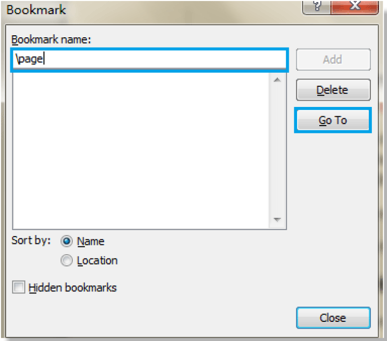How to select the current page from whole document in Word - Gotkey.net
