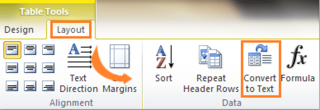 How to Convert Multiple Tables to Text in Word - Gotkey.net