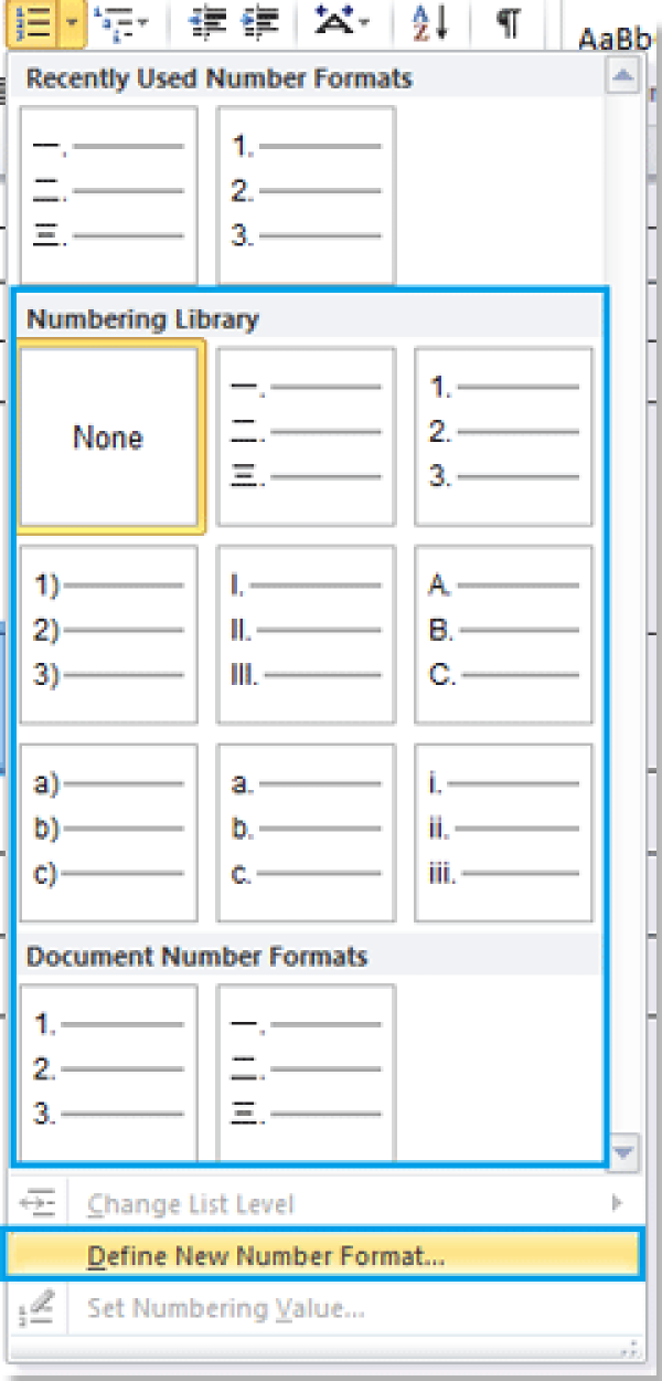 How To Automatically Number Columns Or Rows In Word Tables