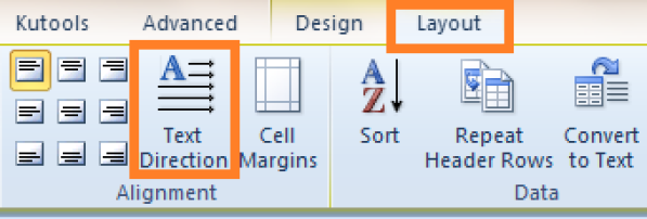 How to change text direction in word? - Gotkey.net
