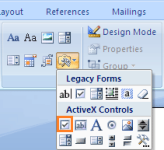 How to insert ActiveX control check box in Word? - Gotkey.net