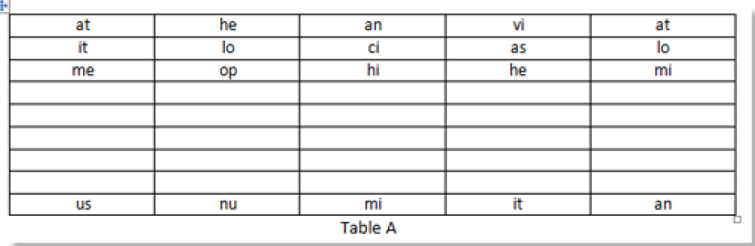 How to insert multiple rows into a table in word? - Gotkey.net
