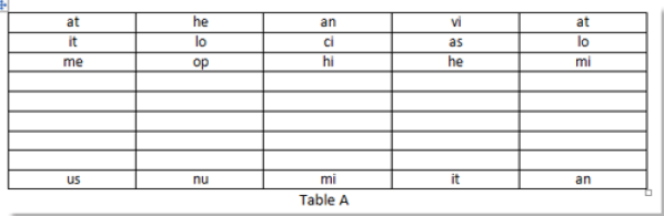 How to insert multiple rows into a table in word? - Gotkey.net