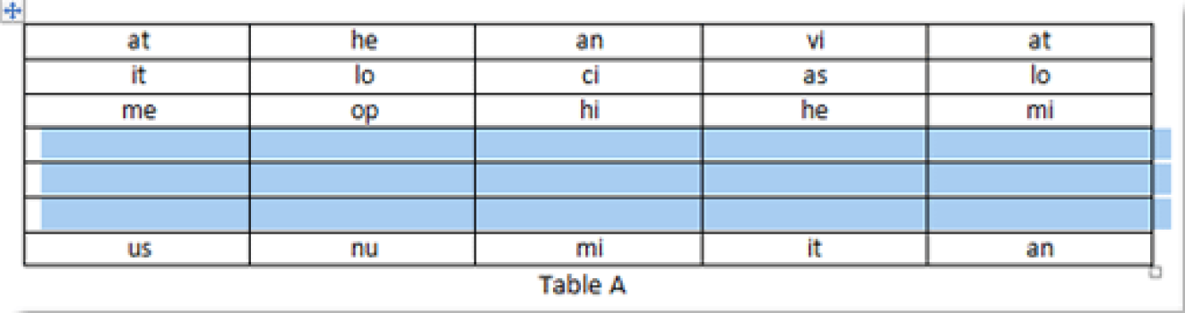 How to insert multiple rows into a table in word? - Gotkey.net