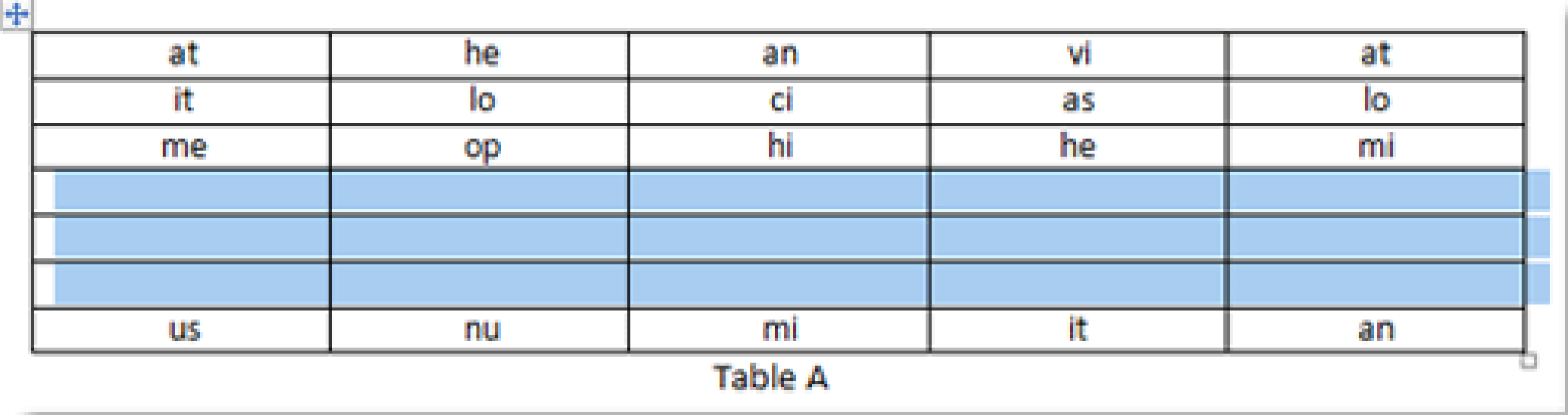 How to insert multiple rows into a table in word? - Gotkey.net